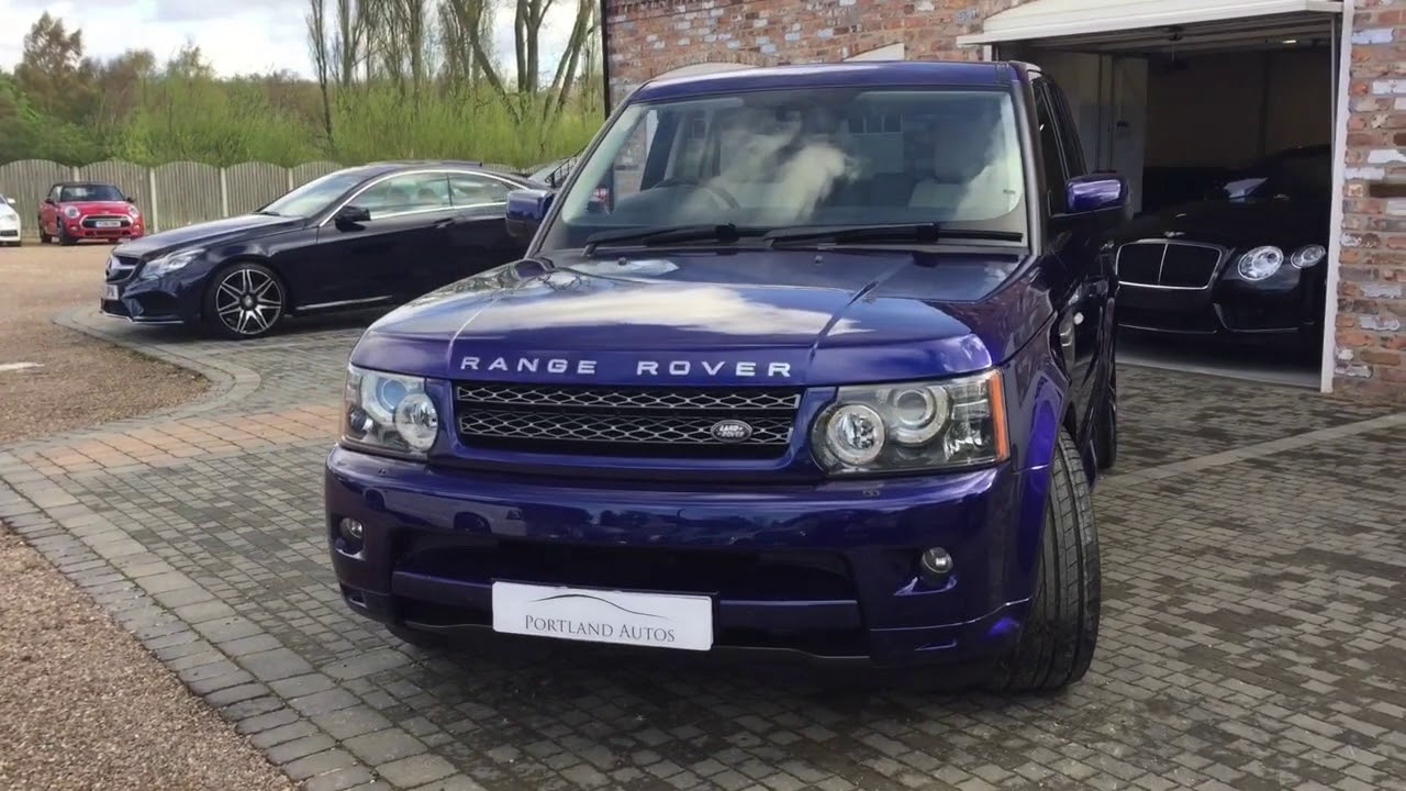 LAND ROVER RANGE ROVER SPORT TDV6 HSE FOR SALE IN BALI BLUE - YouTube