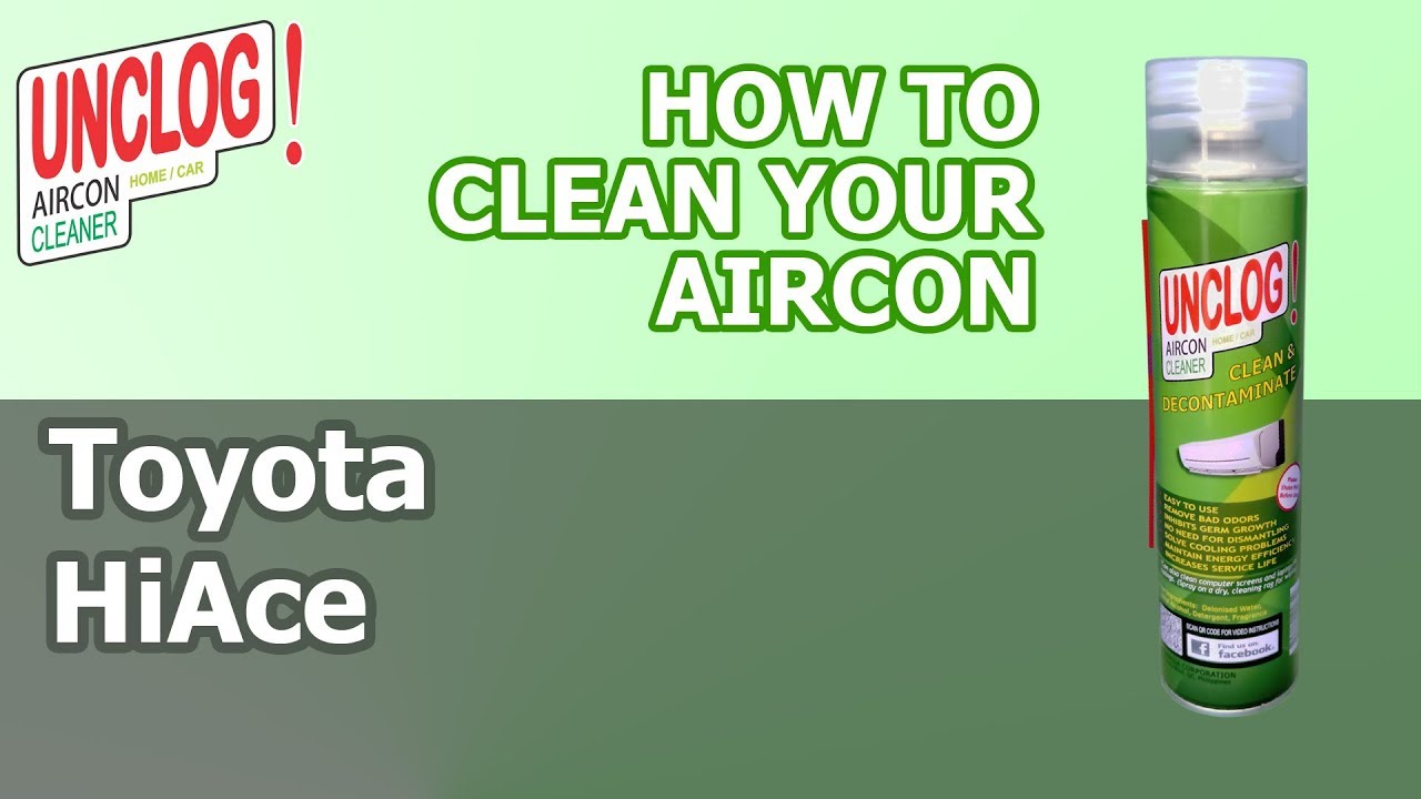 Toyota HiAce Cleaning Instruction Video - YouTube