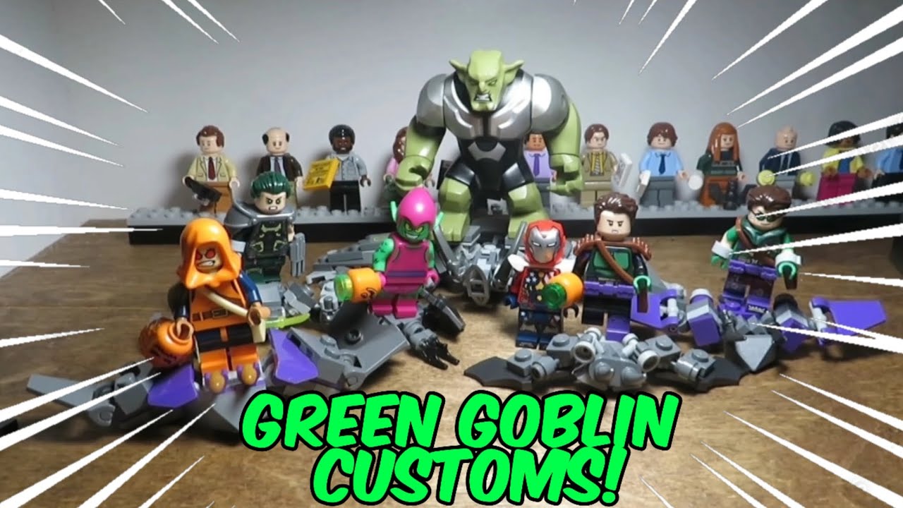 Lego Green Goblin Glider customs! (PART 2) - YouTube