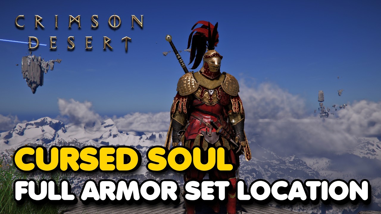 How To Get The Full CURSED SOUL ARMOR SET In Crimson Desert - YouTube