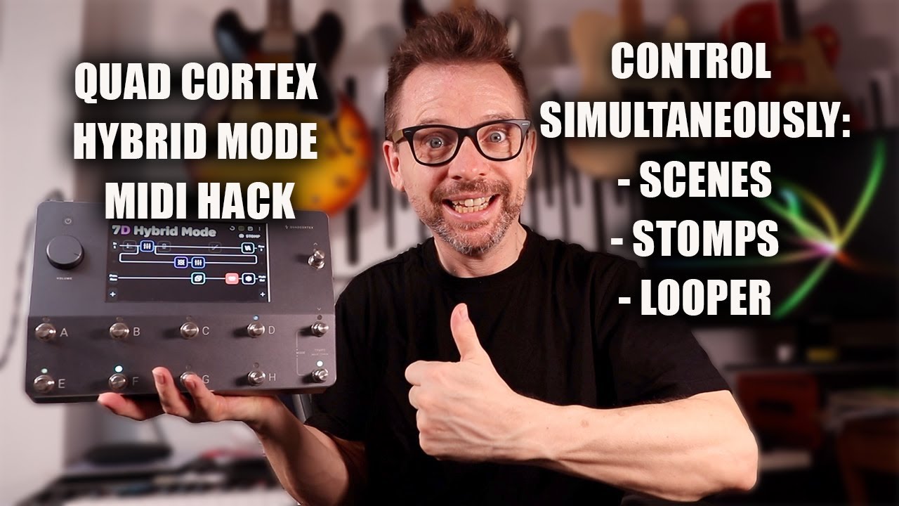 Quad Cortex Gamechanger - Hybrid MIDI Mode - Control Scenes & Stomp ...