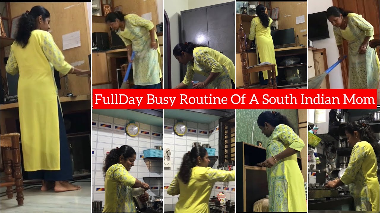 A South Indian Homemaker’s Morning 5:15-Evening 6 Routine/Masala Mor ...