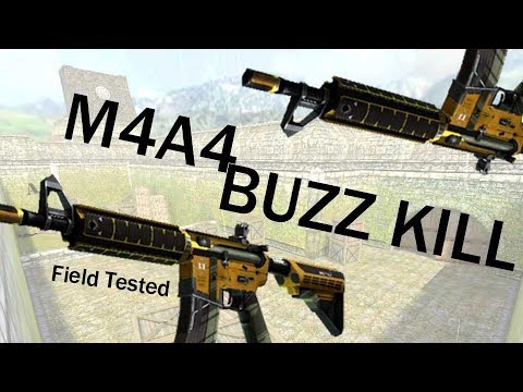 M4A4 | Buzz Kill (Field Tested / FT) Showcase + Deathmatch Gameplay ...