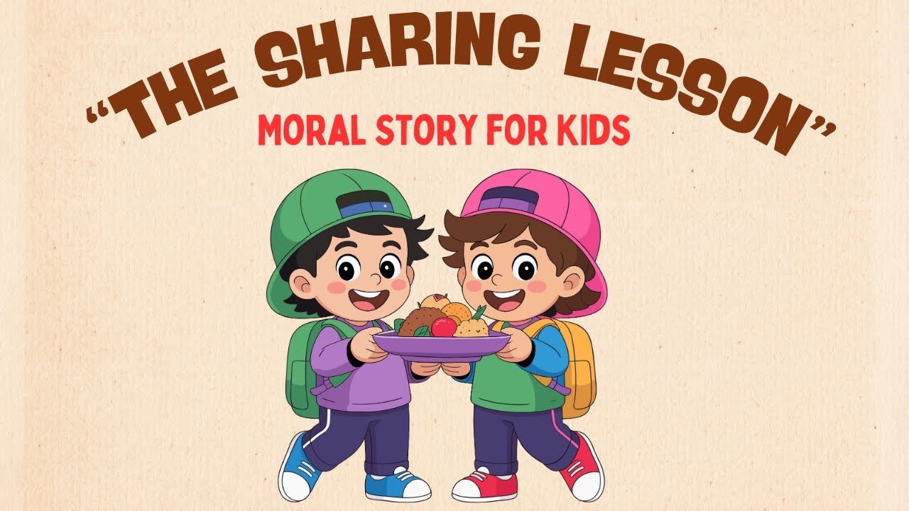 “The Sharing Lesson | Heartwarming Moral Story for Kids & Family” - YouTube