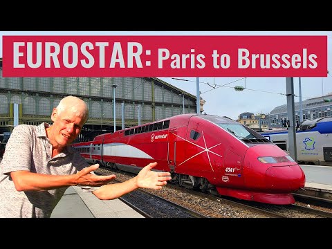 C'EST BIEN ? LE NOUVEL EUROSTAR EST-IL MEILLEUR QUE L'ANCIEN THALYS ? J'essaie l'Eurostar Plus Pa...