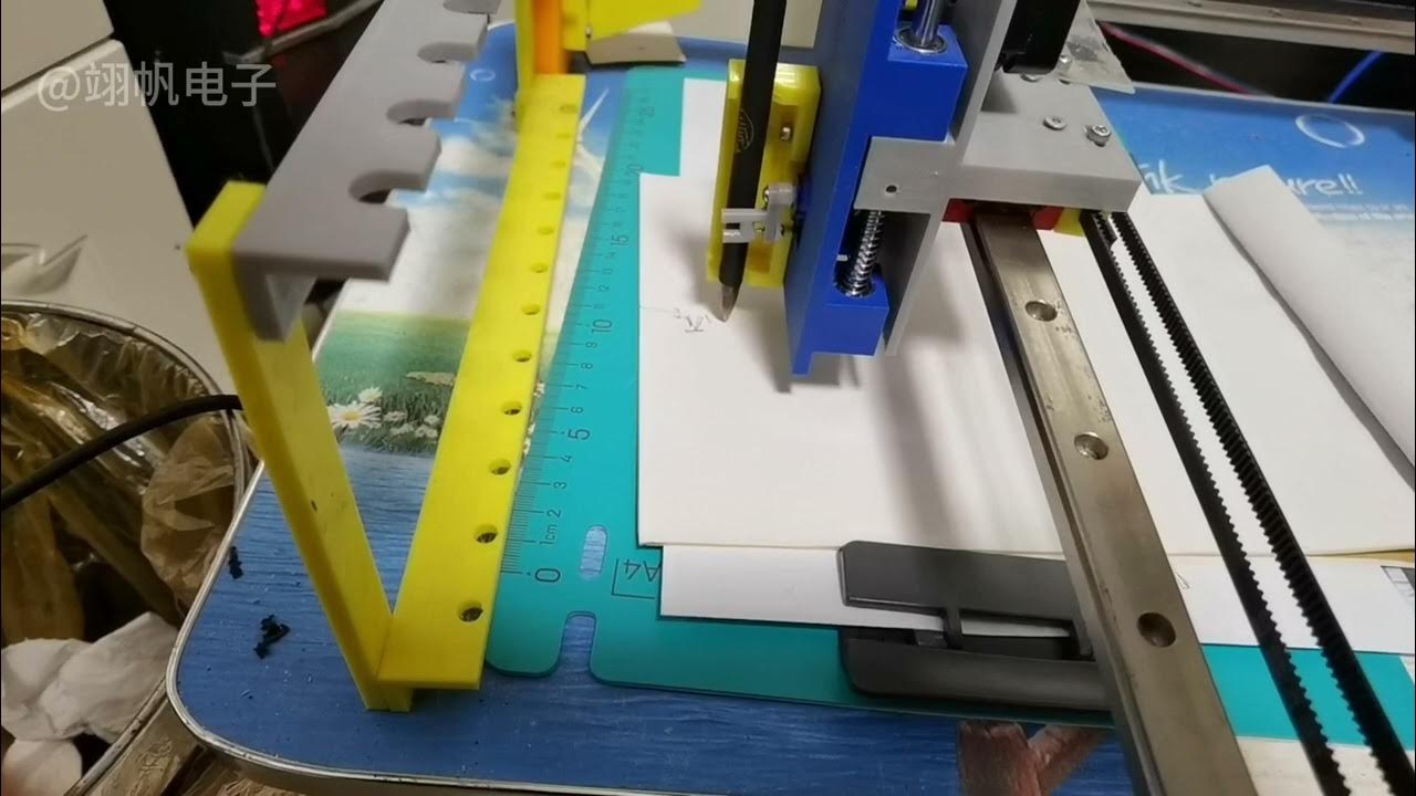 DIY Pen Plotter with Automatic Tool Changer | CNC Drawing Machine - YouTube