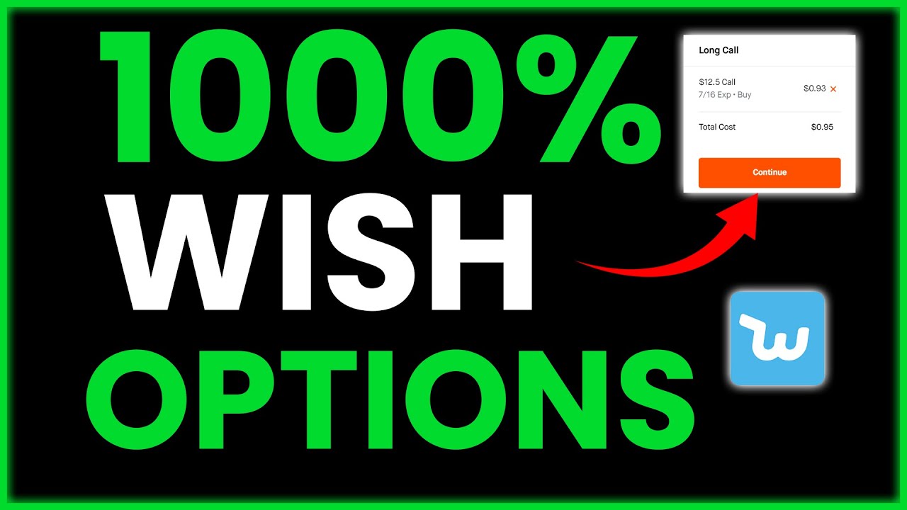 How to Make 1000% With This WISH Call Option - YouTube