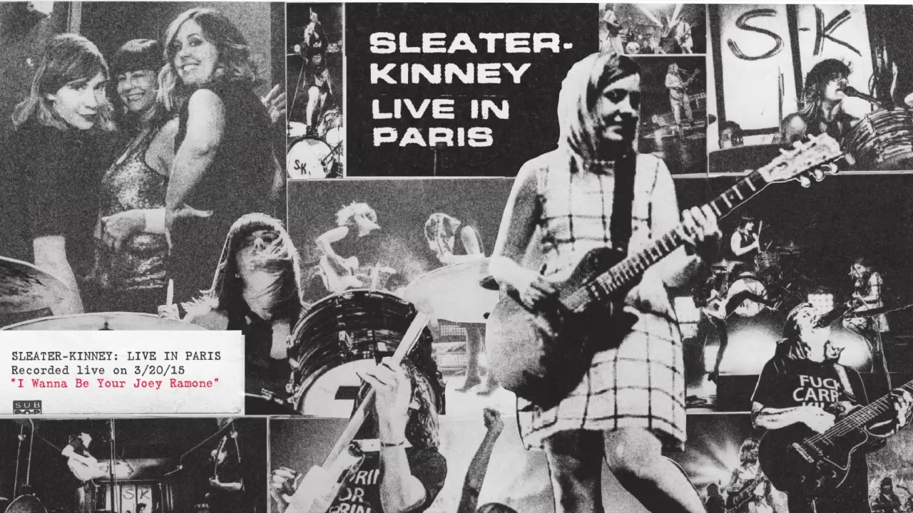 Sleater-Kinney - I Wanna Be Your Joey Ramone (Live) - YouTube