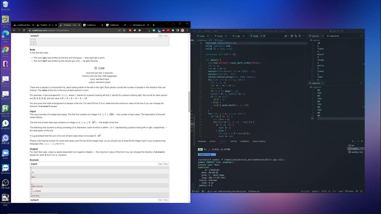 Codeforces #817 (Div. 4) screencast (AK) - YouTube