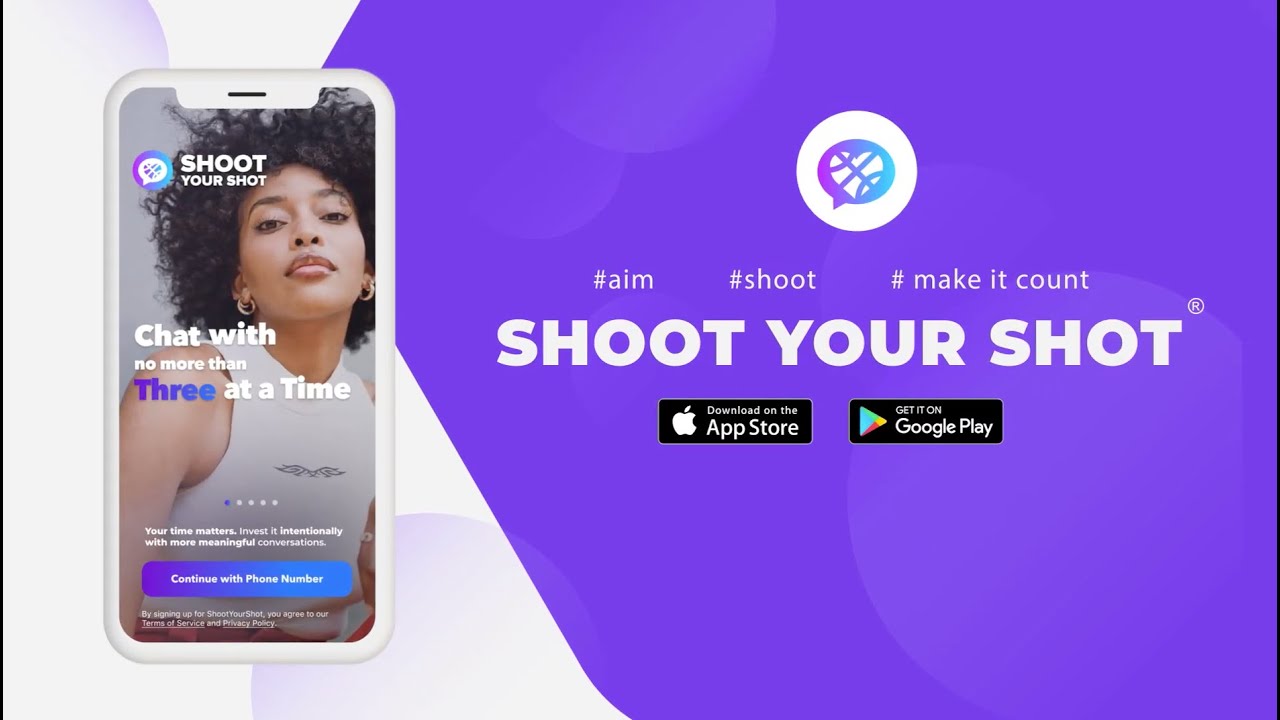 SHOOT YOUR SHOT DATING APP (LAUNCH PROMO VIDEO) - YouTube