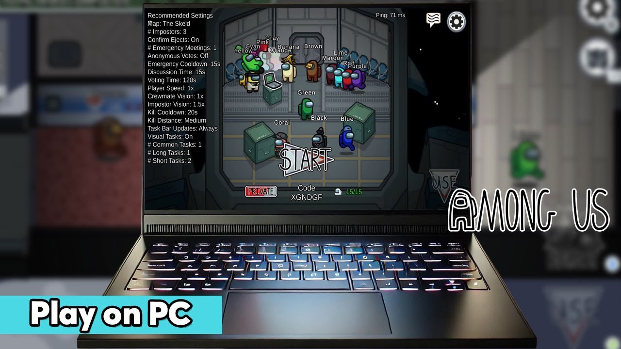 How to download Among Us on pc laptop - How to play Among Us game on pc ...