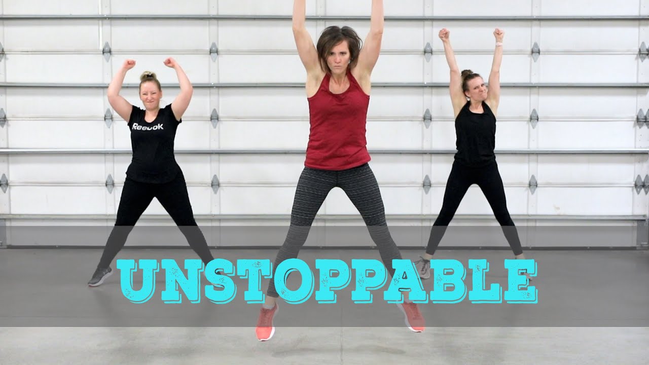 "Unstoppable" II The Score II Dance HIIT Routine II Combat Fitness ...