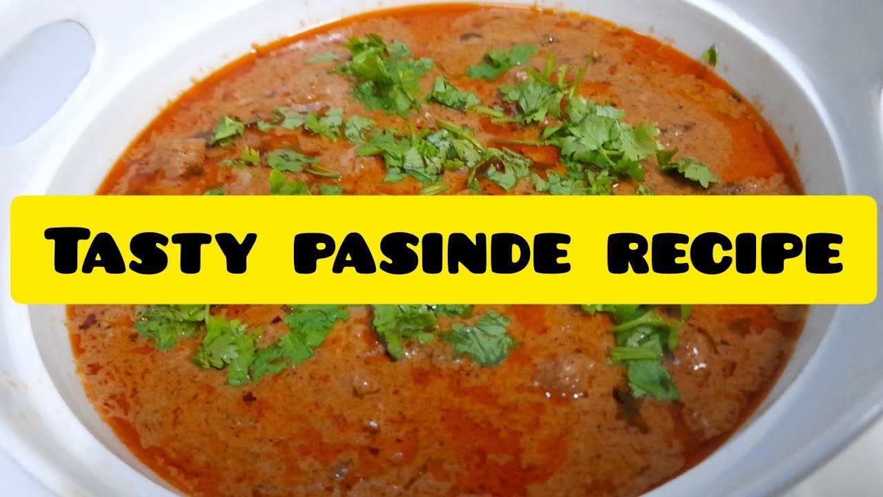 Tasty pasinde's recipe - YouTube