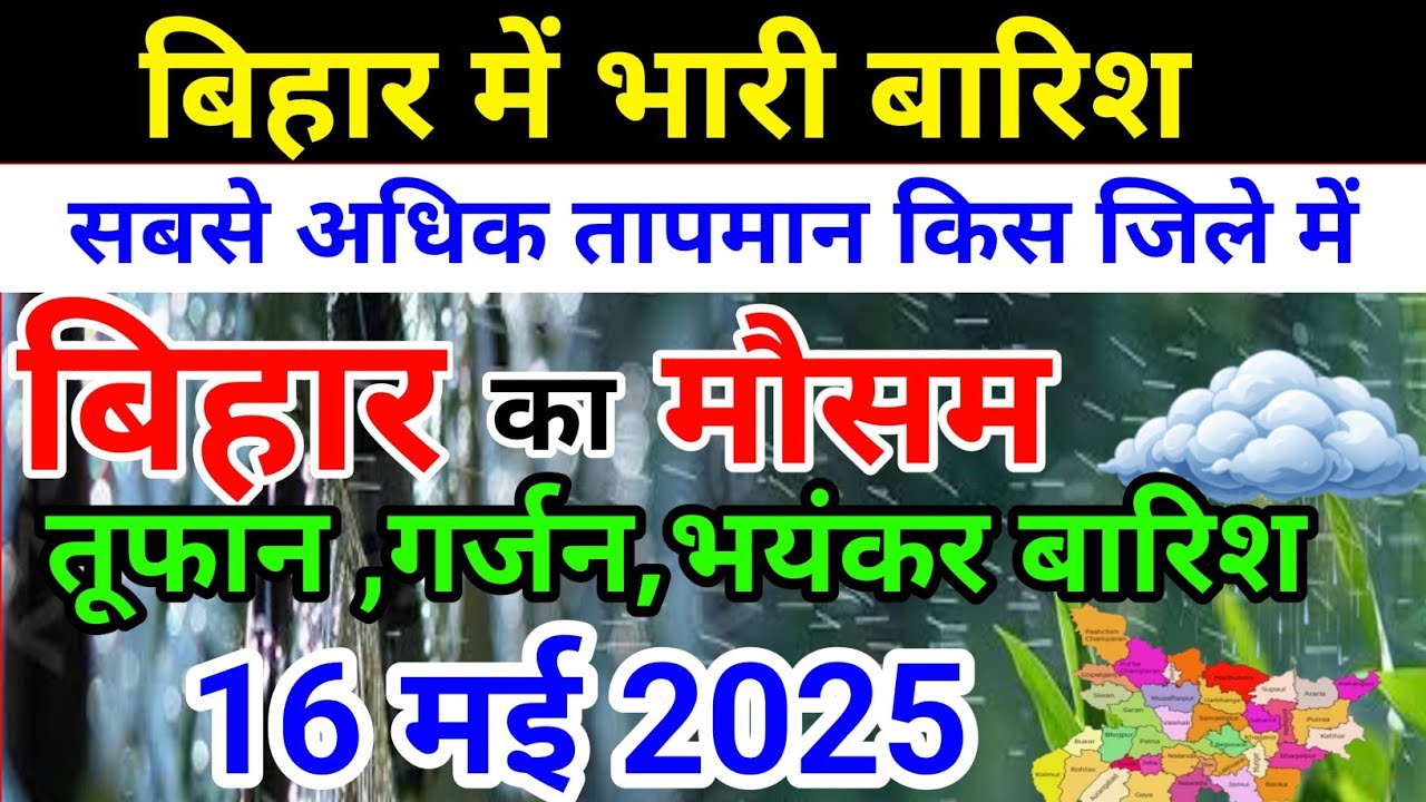 Bihar weather today Bihar Mausam Bihar weather बिहार मौसम Bihar weather ...