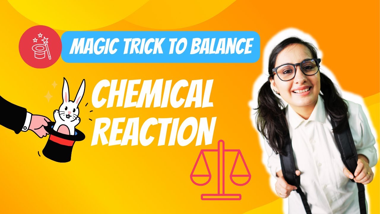 Trick to balance reaction #chemicalreaction #balance #quickrevision ...