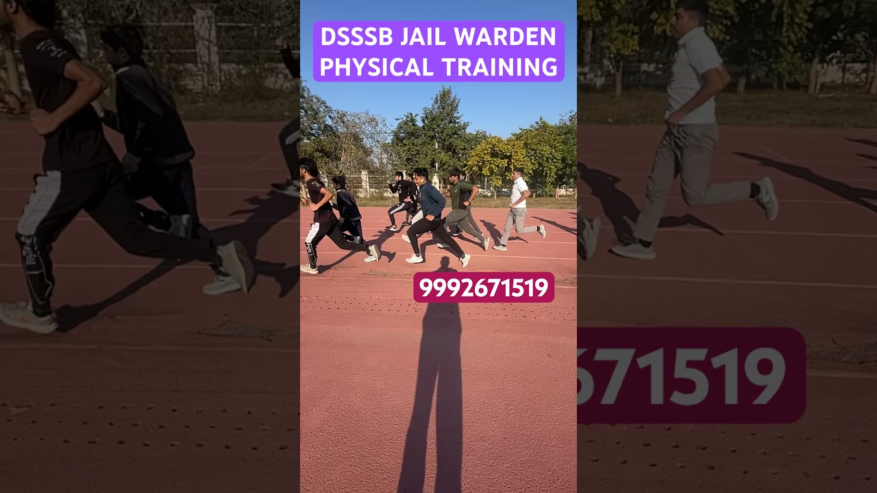DSSSB JAIL WARDEN PHYSICAL TRAINING PARA DEFENCE ACADEMY ROHTAK #army # ...