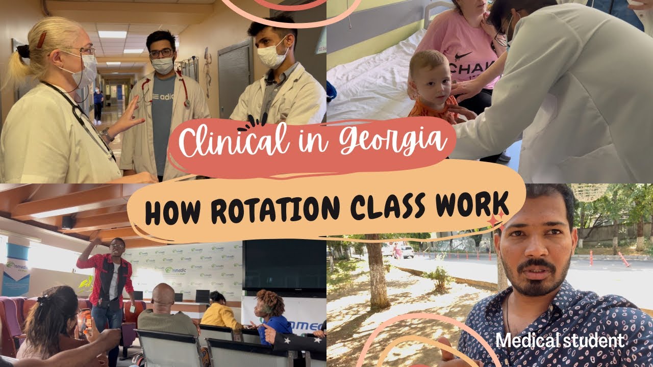 Clinical classes in Georgia !! 8th sem !! Medical student life - YouTube
