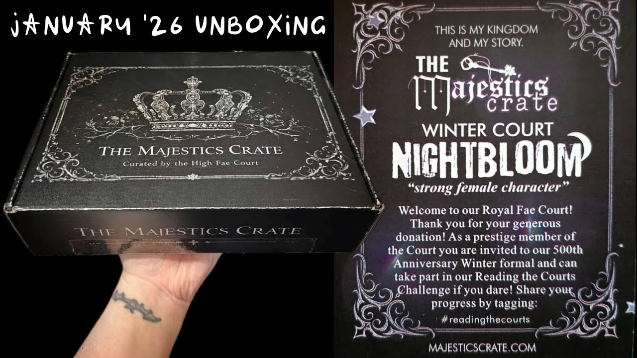👑 Majestics Crate : Night Court : Curated by the High Fae-Court Full ...