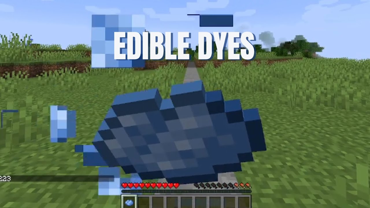 I MADE DYES EDIBLE IN MINECRAFT - YouTube