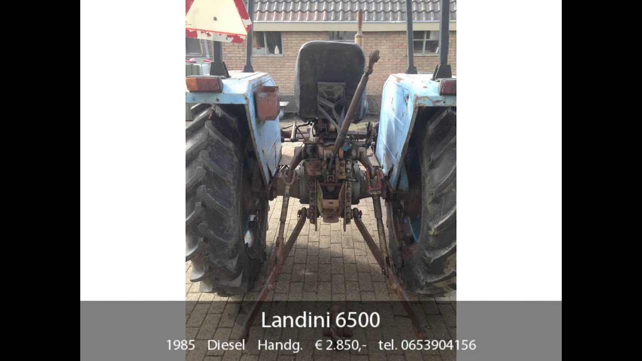 Landini 6500 - YouTube