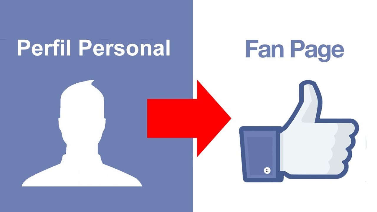 Como Convertir tu Perfil de Facebook en Pagina - YouTube