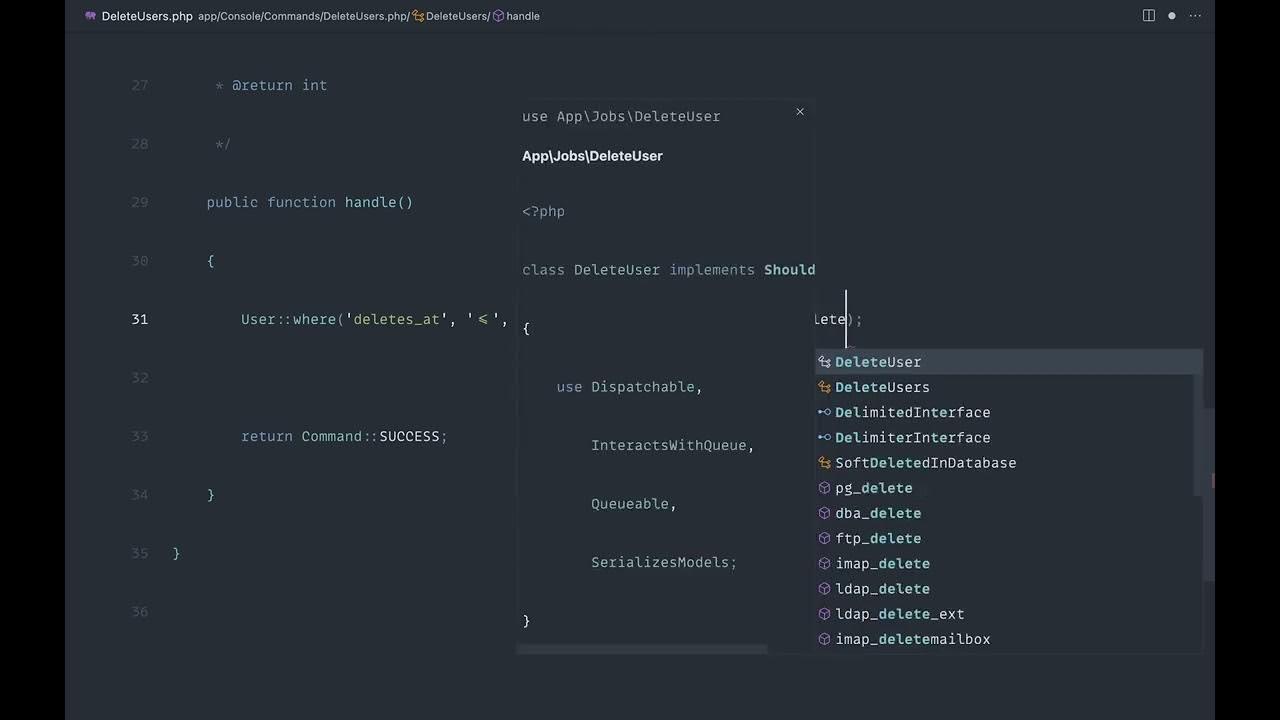 Scheduling Actions on Models in Laravel - YouTube