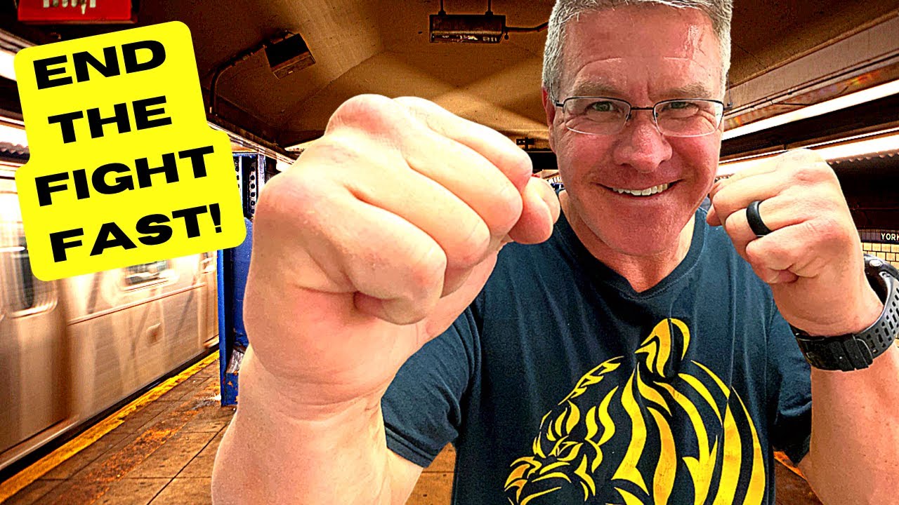 End the fight in seconds - 5 self defense moves - YouTube