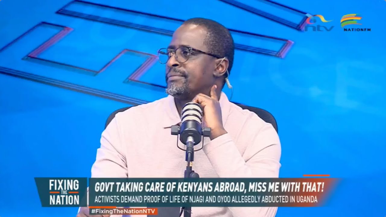 Eric Latiff: The Kenyan Govt Knows Where Bob Njagi Is. - YouTube