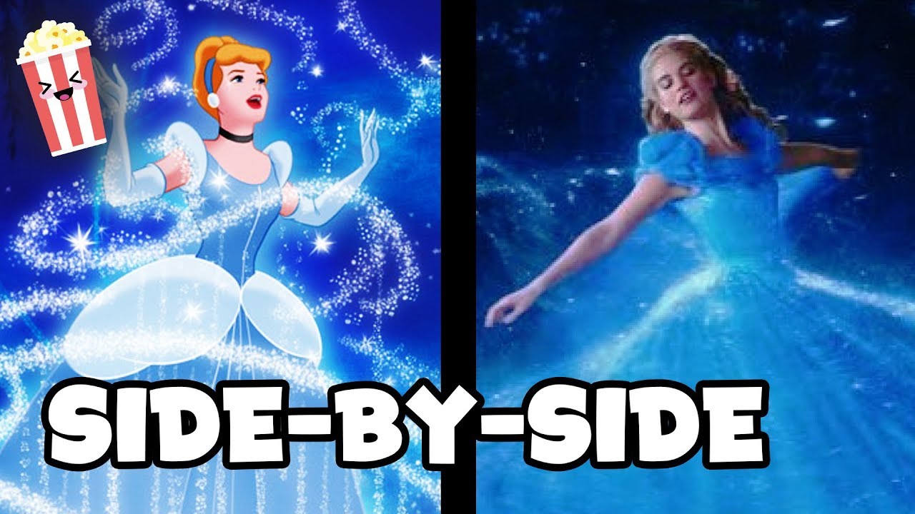 Cinderella - SIDE by SIDE Trailers ~ Disney Movies ~ Kids' Movie ...