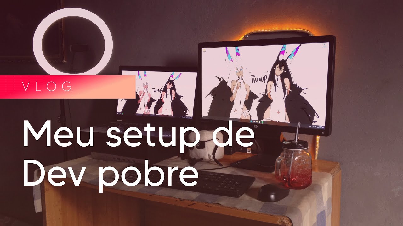 MEU SETUP DE DEV POBRE - YouTube