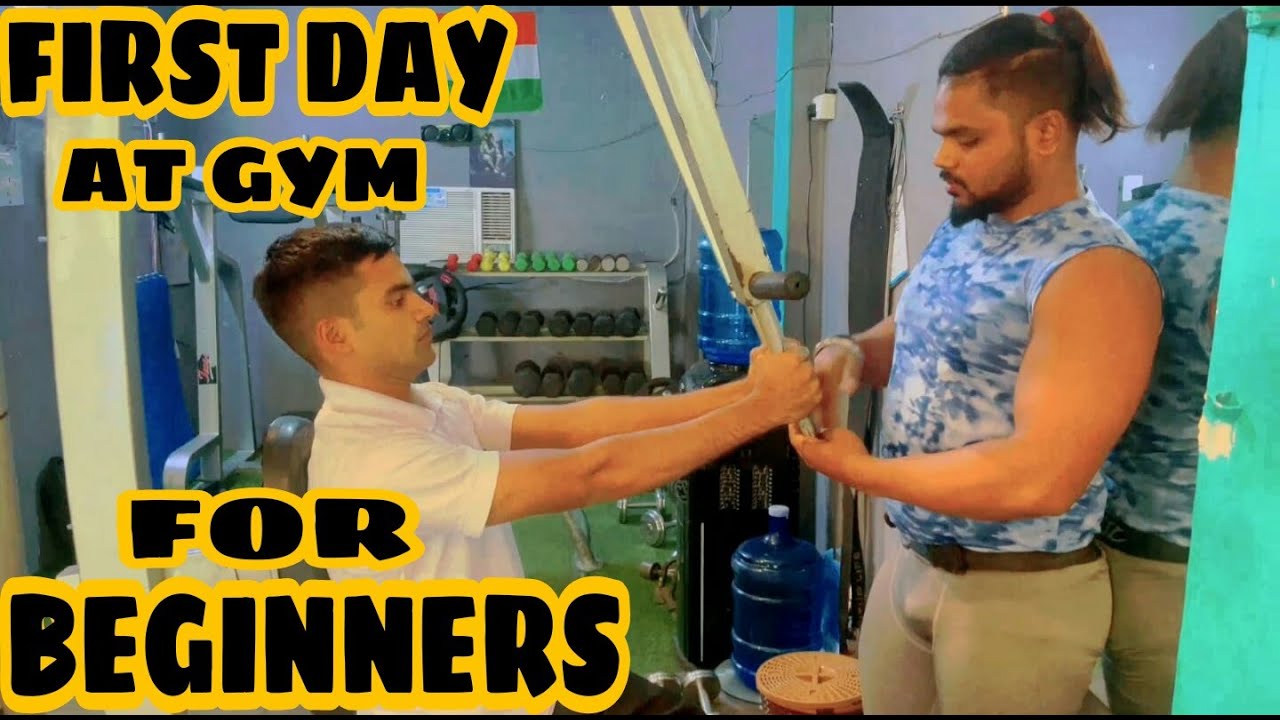 //First day at Gym, Complete guidance for beginners // Beginners mix ...