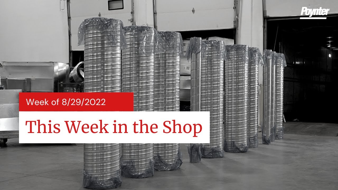 This Week in the Shop - Week of 8/29/22 - YouTube