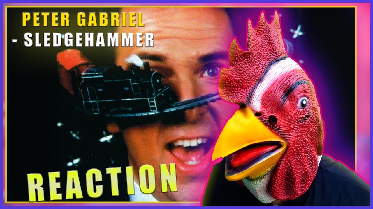 STOP MOTION!! | Peter Gabriel - Sledgehammer | ROOSTER REACTS - YouTube