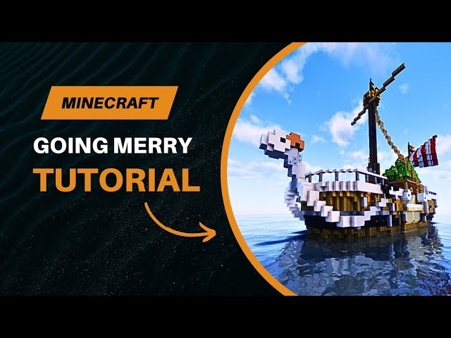 Going Merry Minecraft Ship LEGO MOC Going Merry With Flying Mode By