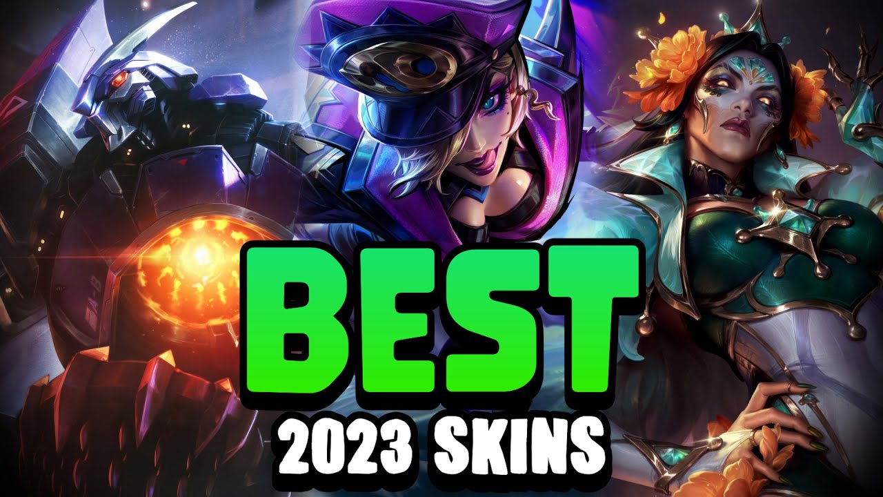 The Top 10 BEST League Skins of 2023 - YouTube