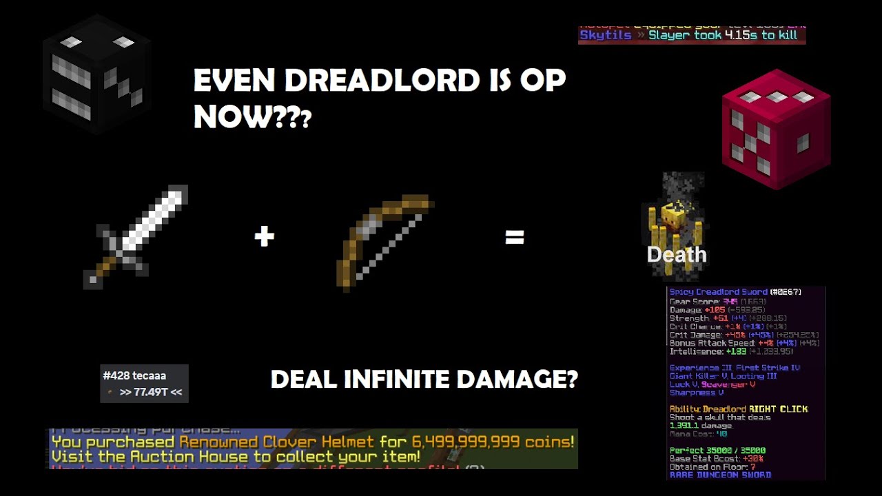How I ONE SHOT a T4 blaze with a DREADLORD sword. And how you can too ...