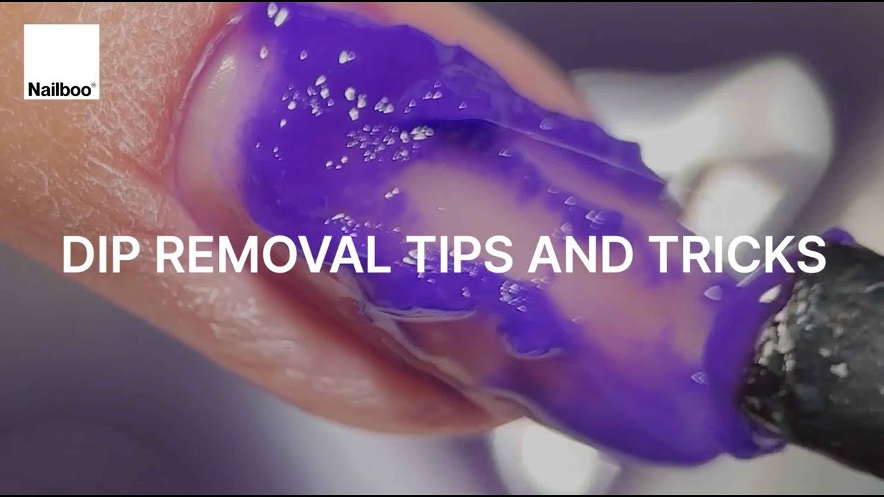 Dip Removal Tips & Tricks | Nailboo - YouTube
