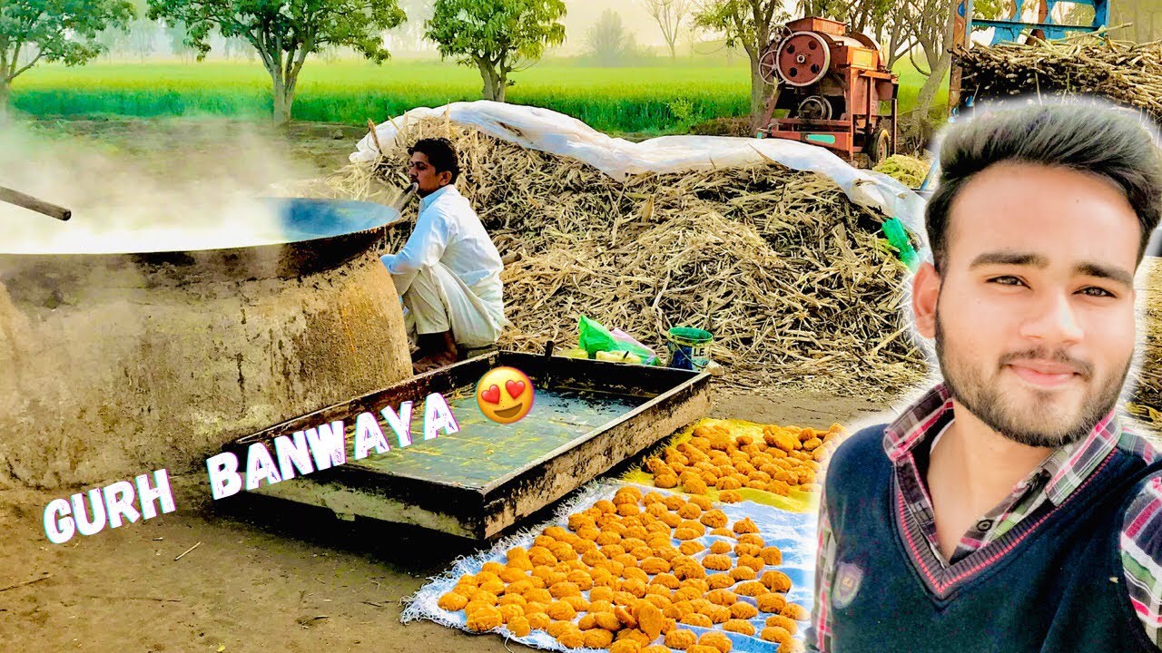 How to make a Gurh🤤In Dasi style 😍 Full detail vlog 😍😍😍 |Mr chiku vlogs ...