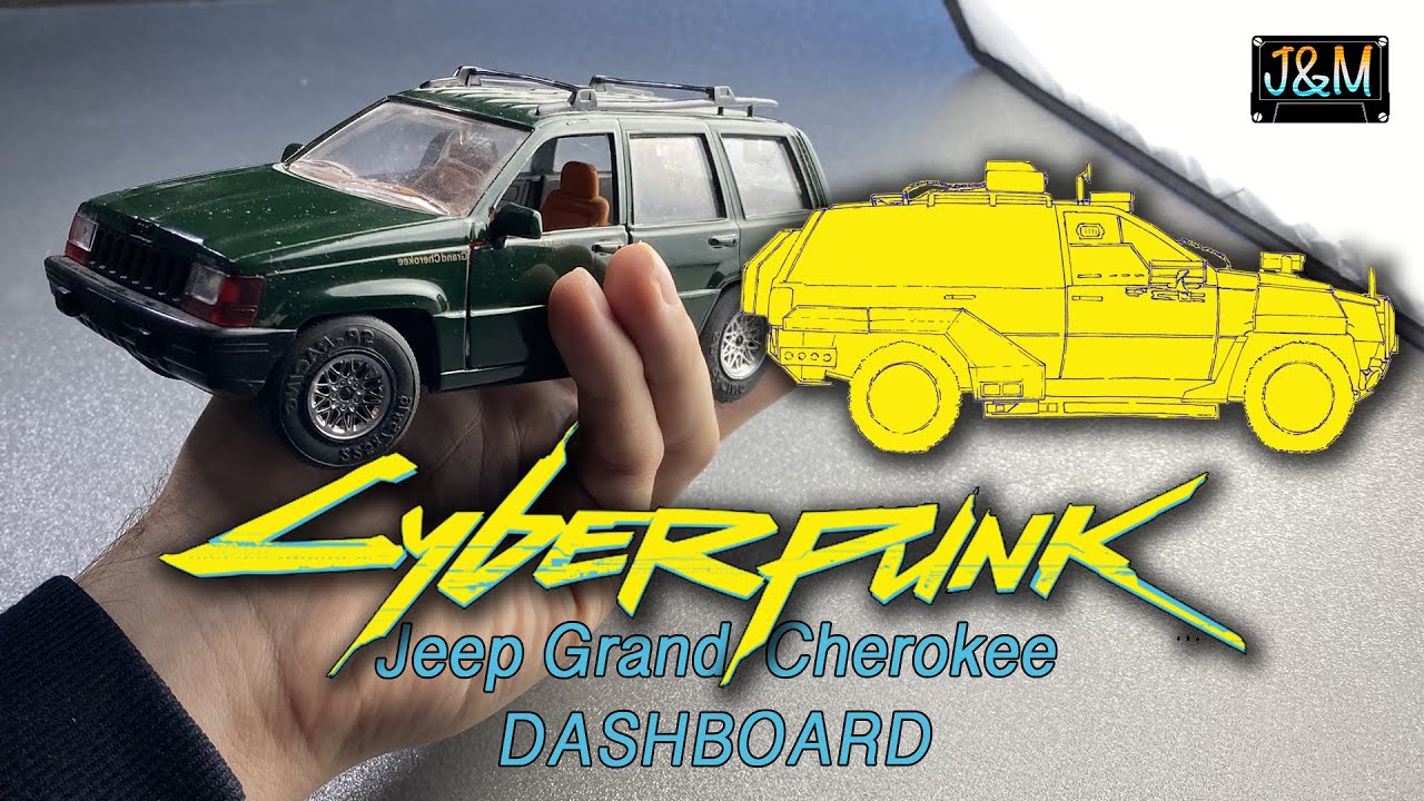 Jeep Grand Cherokee 1/24 version Cyberpunk 2077 – Le tableau de bord ...