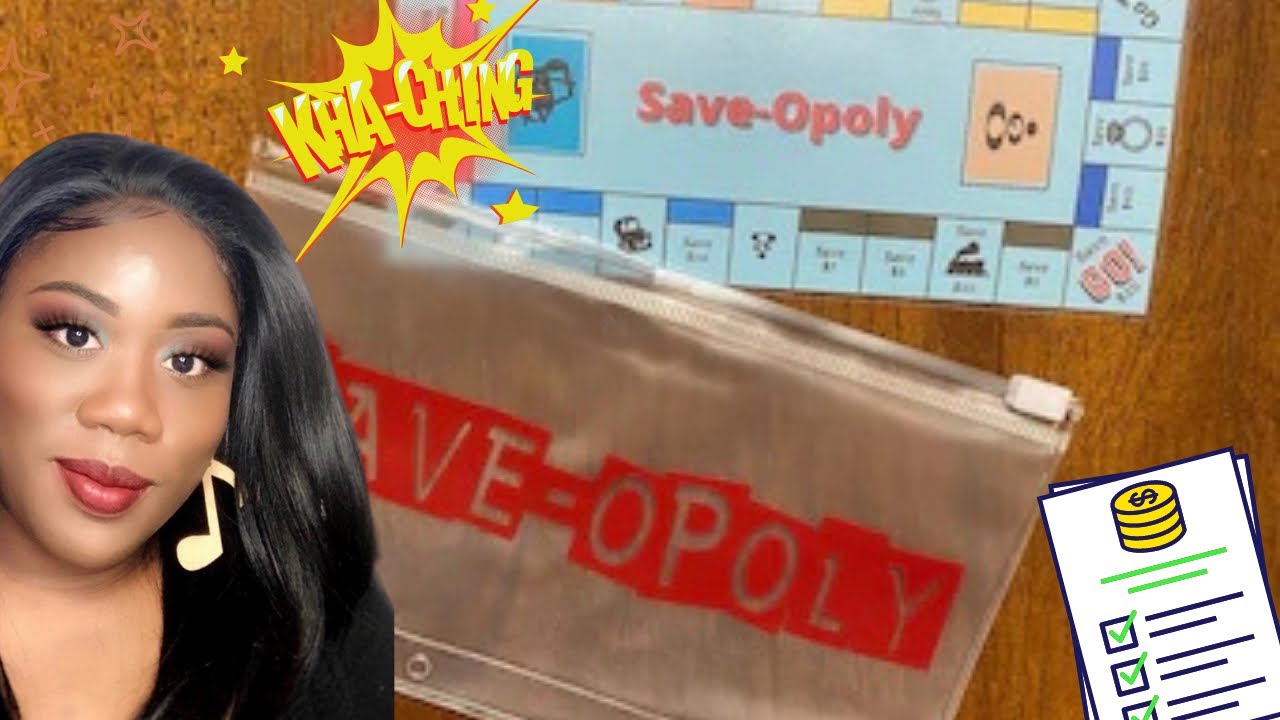 Save With Me | Save-Opoly | Savings Challenge I Budget - YouTube