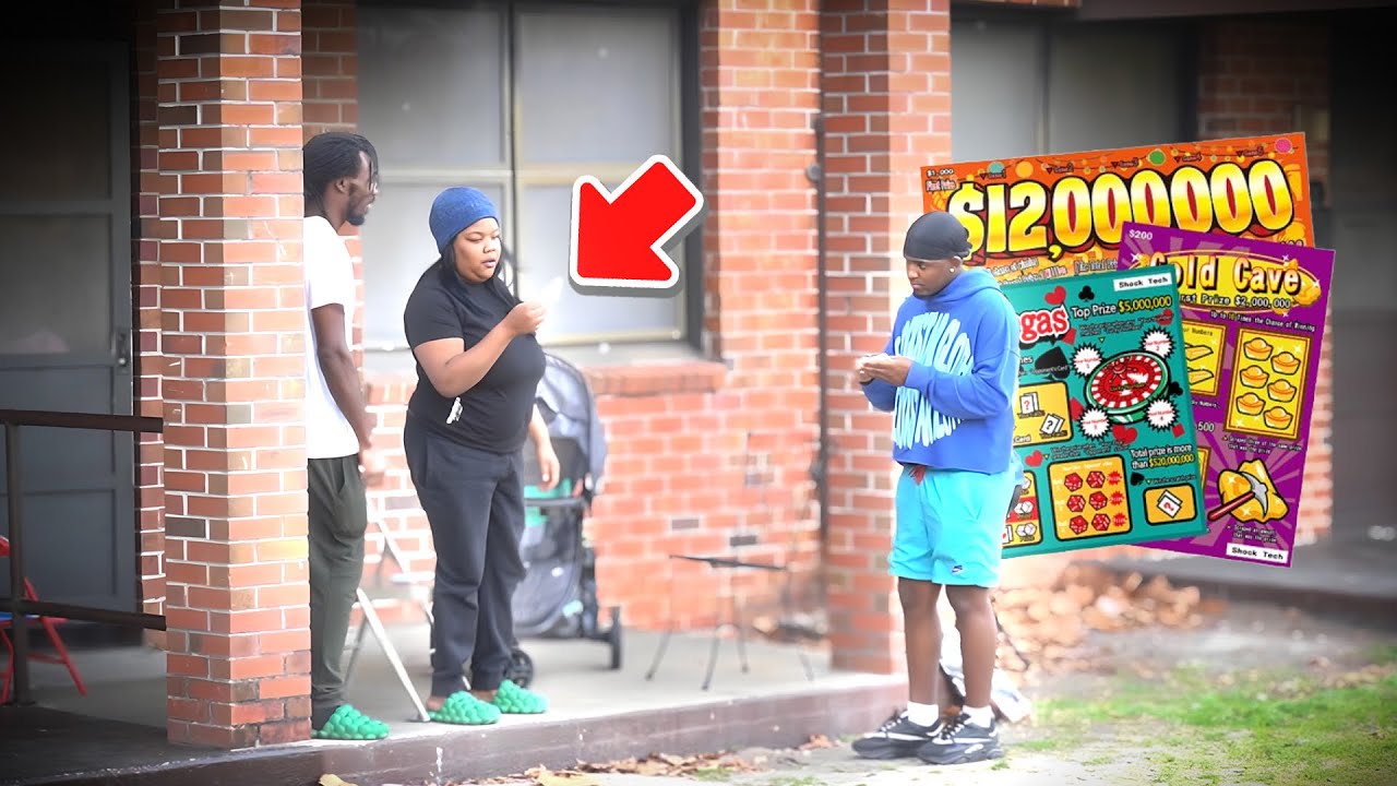 Fake Lottery Ticket Prank In The Hood! - YouTube