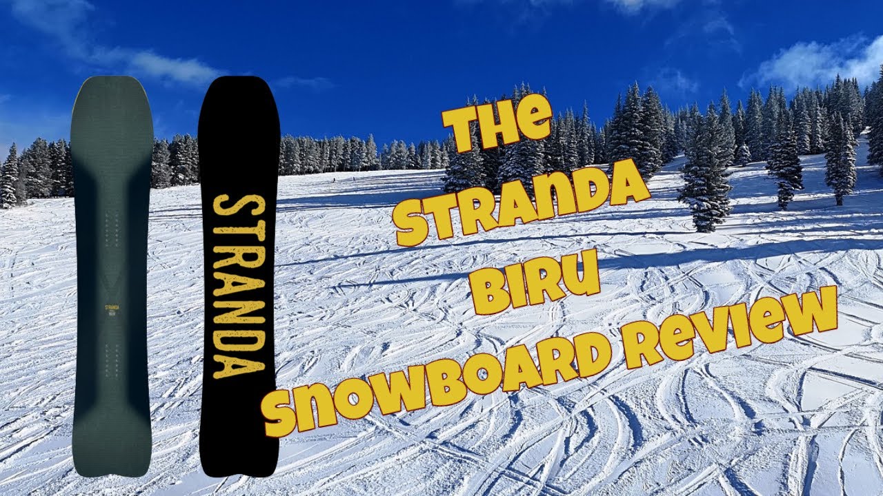 The 2025 Stranda Biru Snowboard Review - YouTube