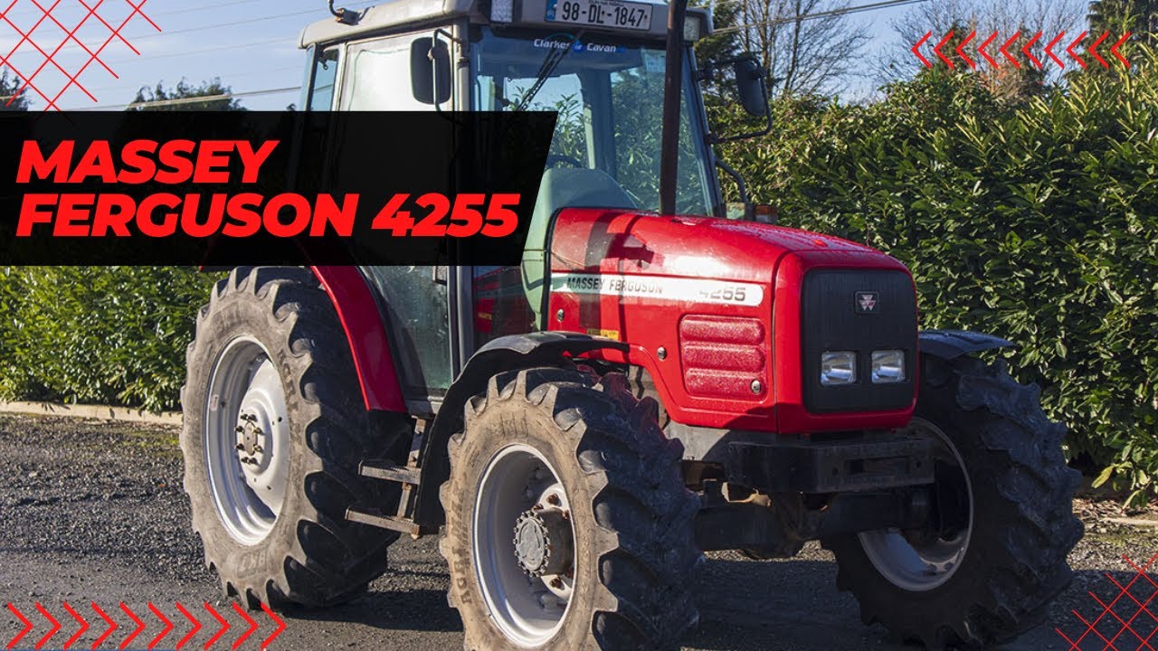1998 Massey Ferguson 4255 - YouTube