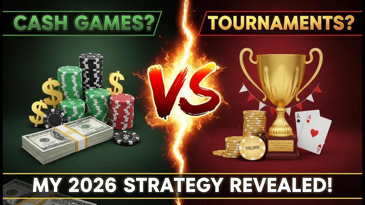 Tournaments or Cash Games? My 2026 Strategy Revealed - YouTube