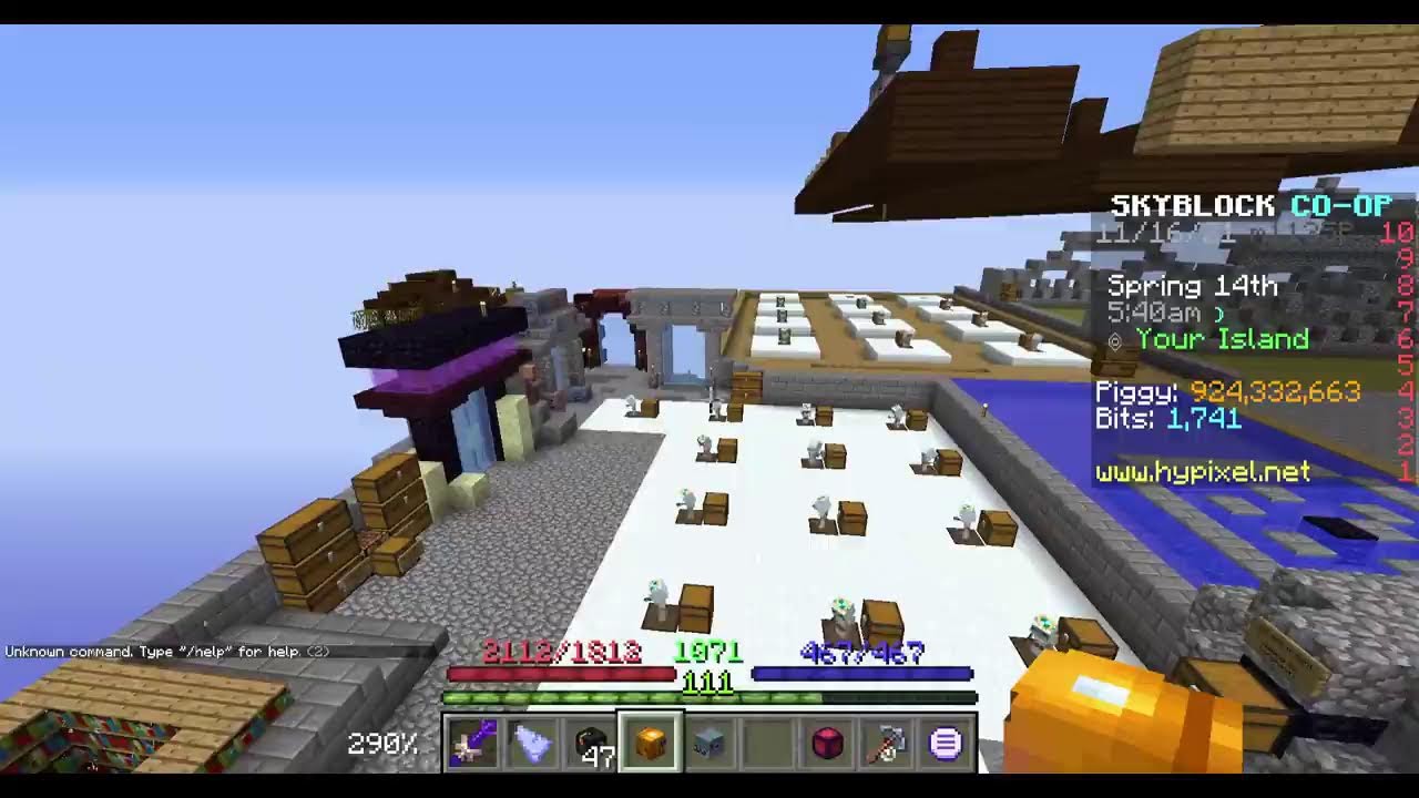 12 hour gemstone mining stream | hypixel skyblock - YouTube