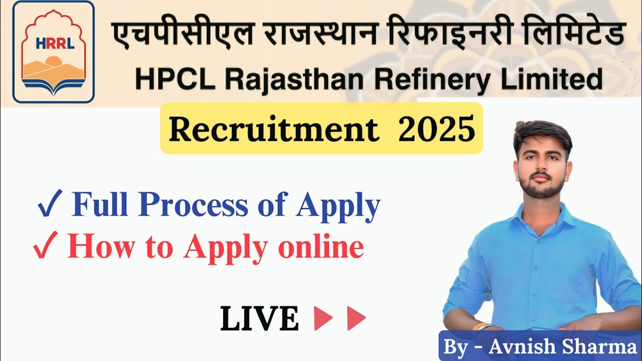 HPCL / HRRL APPLY ONLINE FULL PROCESS || STEP BY STEP FULL PROCESS OF ...