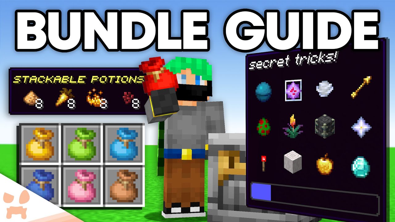 ULTIMATE MINECRAFT BUNDLE GUIDE - Stackable Potions, How To Use ...