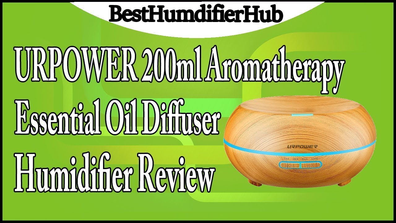 URPOWER 200ml Aromatherapy Essential Oil Diffuser Humidifier Review ...