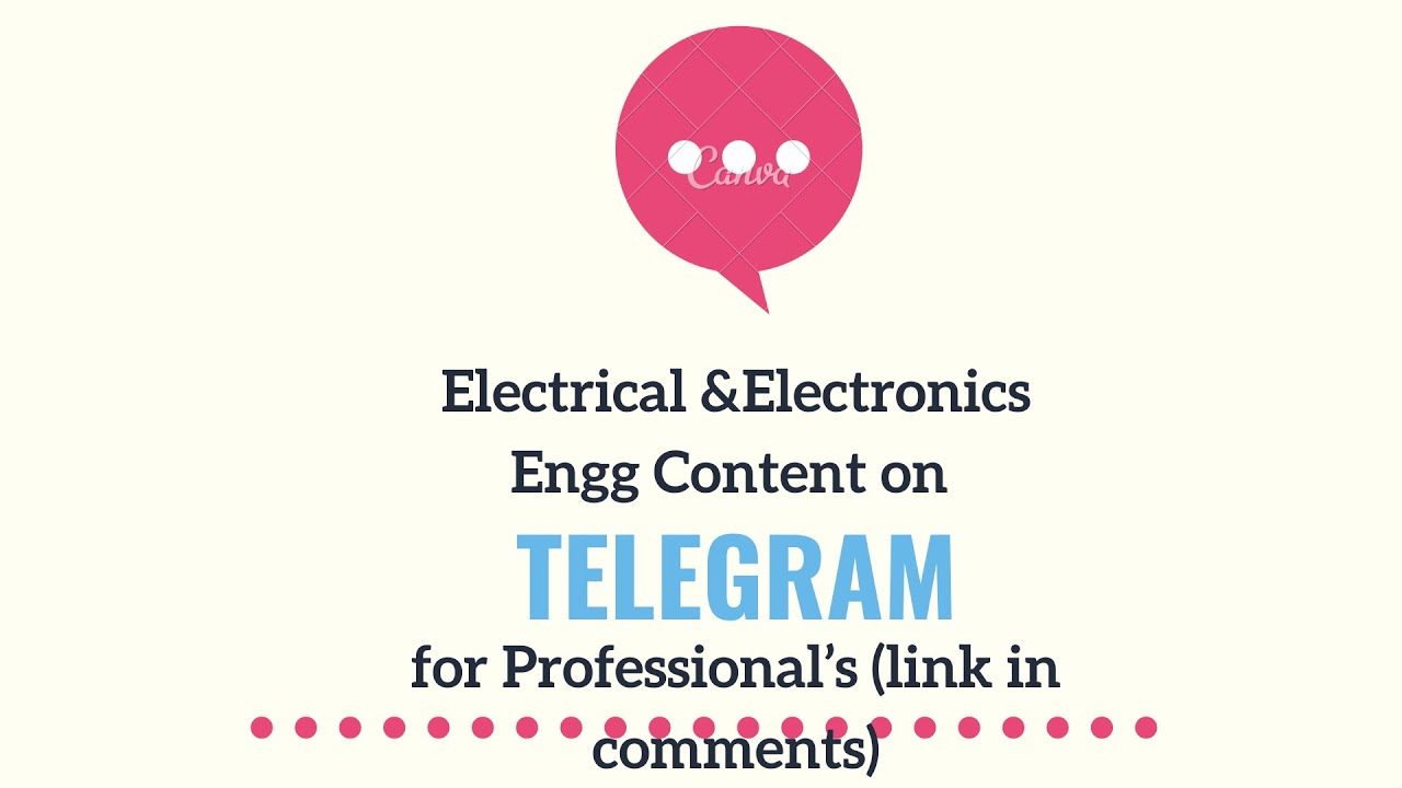 Telegram Group for Electrical and Electronics Engg Professional’s ...