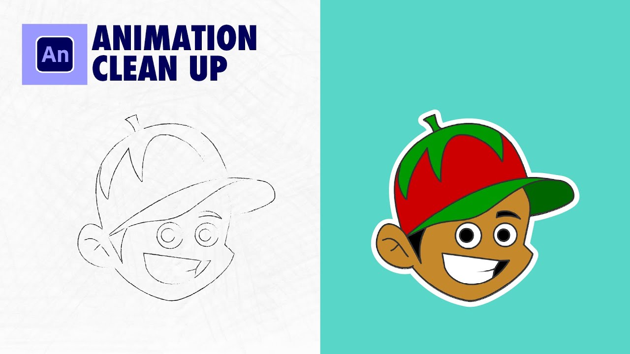 Cleaning up Animation in Adobe Animate - Quick Setup - YouTube